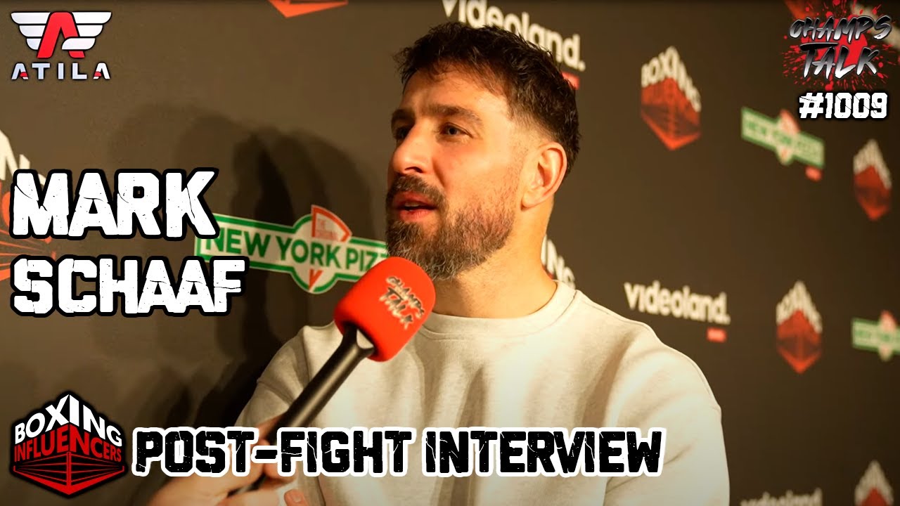 MARK SCHAAF ‘MIJN BEWONDERING VOOR VECHTERS IS ALLEEN MAAR GROTER ...