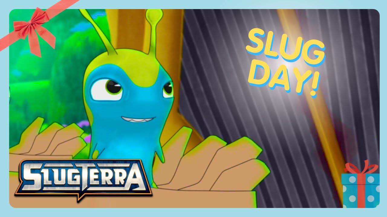 SLUG DAY! | ️ HAPPY HOLIDAYS ️ | Slugterra | Cartoons For Kids ...