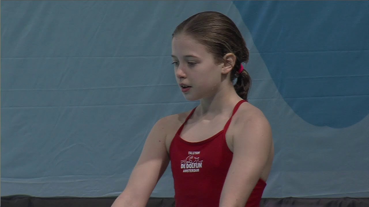 Junior stars 1m - Eindhoven Diving Cup 2020 - YouTube