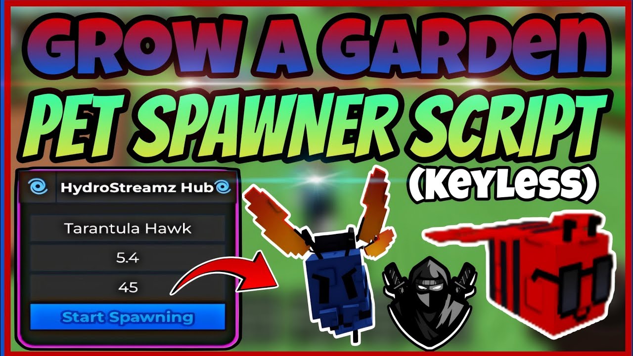 [NEW🟦🟥] SCRIPT GROW A GARDEN ☘️| PET SPAWNER| NEW UPDATE 2025 | EASY TO ...