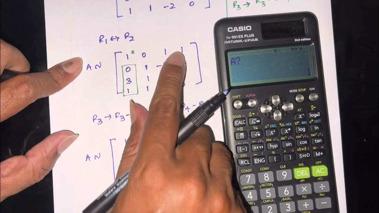 Rank of Matrix | How to find Rank of Matrix | MATRICES | Linear Algebra ...