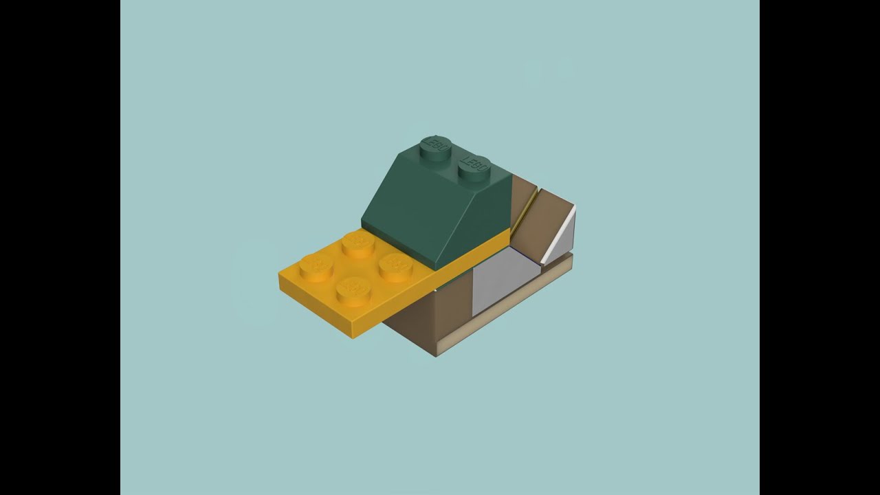 Lego Mallard Duck - YouTube