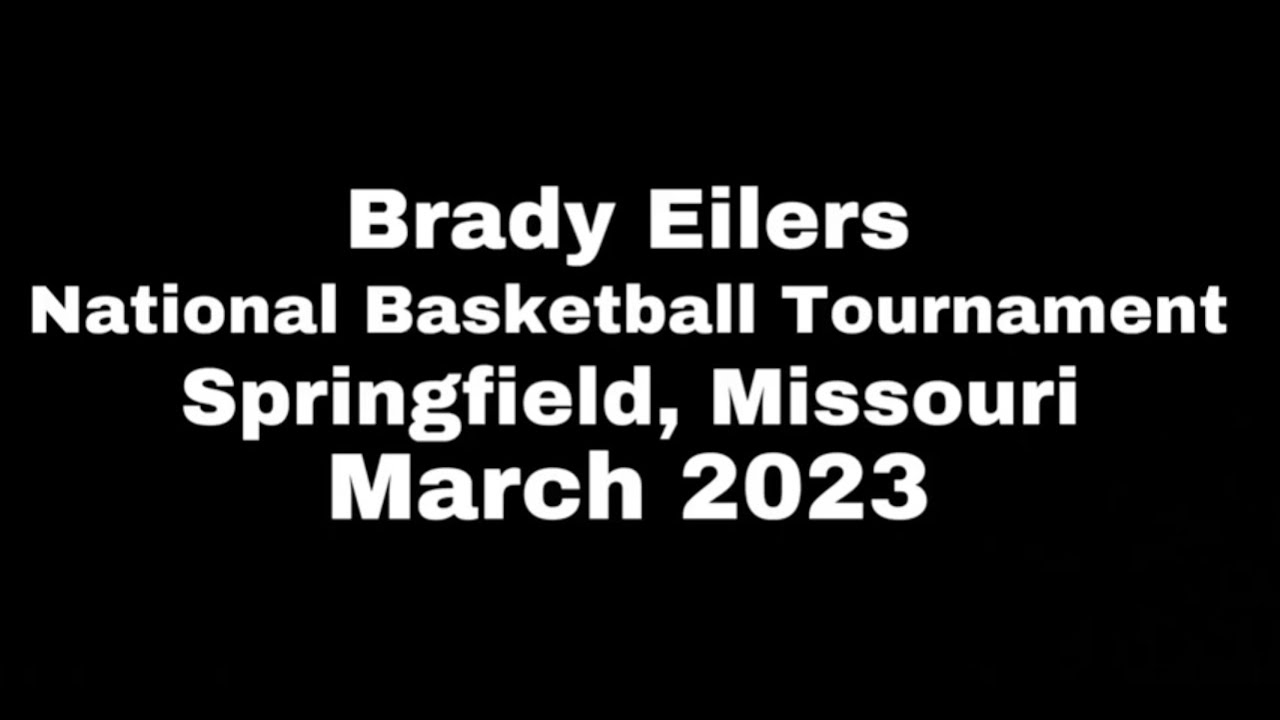 Brady Highlights - National Tournament (turn on the volume) - YouTube