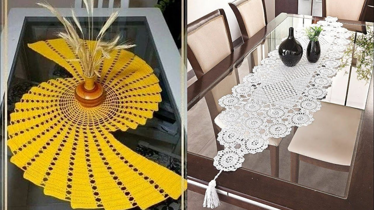 New outstanding free Crochet table matt's pattern//Hand-knitted crochet ...
