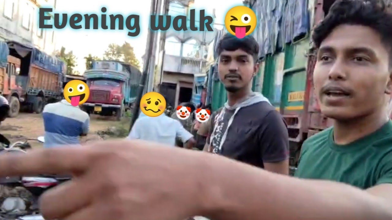 Evening walk 😜|| Hamari bakchudi time 🤪 - YouTube