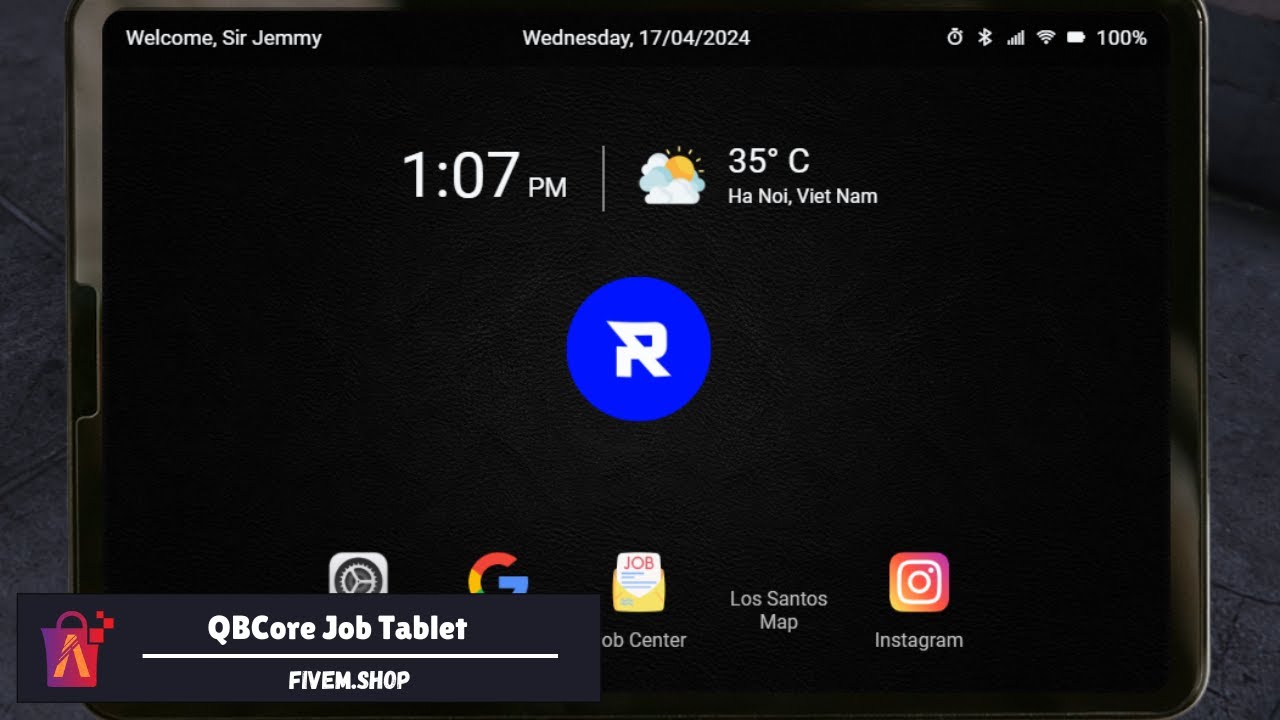 FiveM Job Tablet Script | QB Job FiveM #fivem #script #jobsearch - YouTube