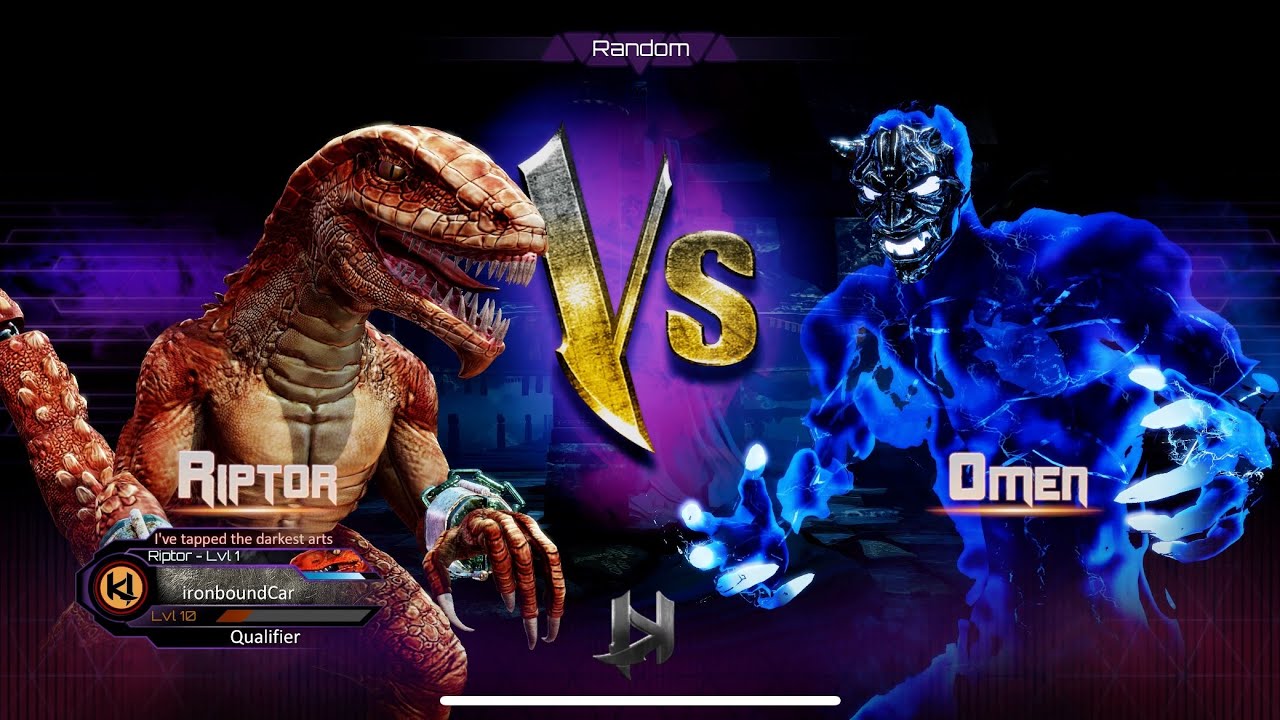 killer instinct: velociraptor VS demon - YouTube