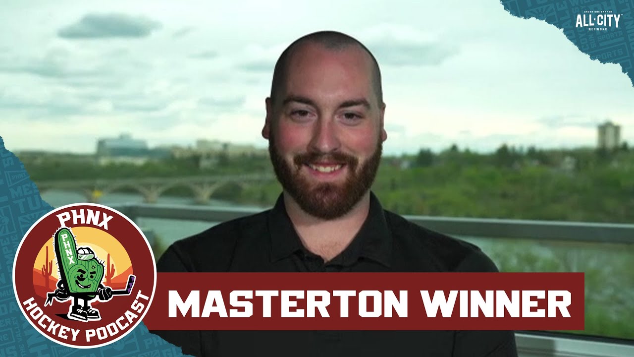 Connor Ingram On Winning The 2024 Bill Masterton Memorial Trophy - YouTube