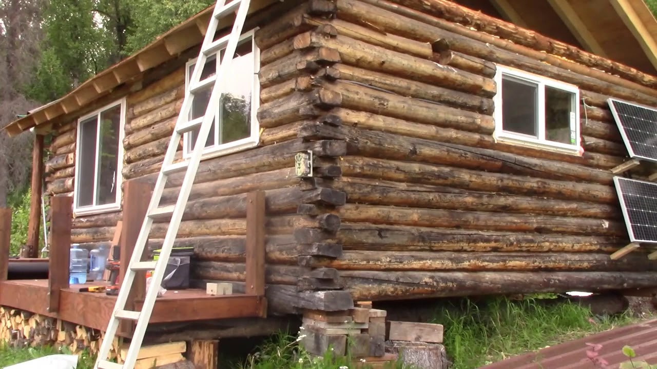 Alaska Pioneer Cabin Outpost Rebuild, Part 8 - YouTube