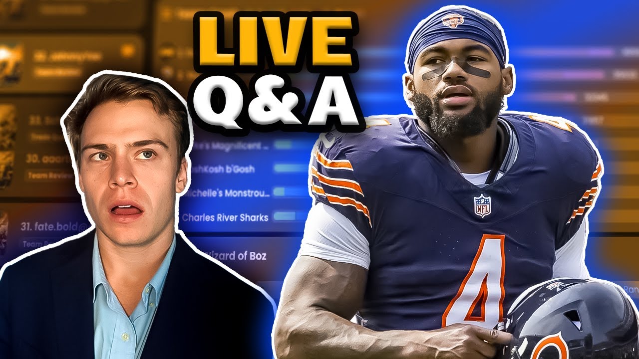 The Running Backs Are Healthy (Live Q&A) - YouTube