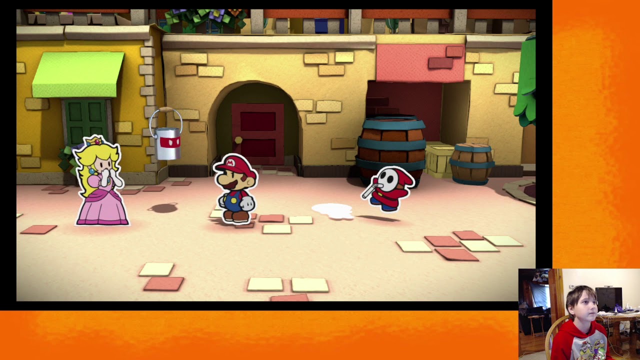 Introduction to Huey Paper Mario Color Splash Part 1 - YouTube