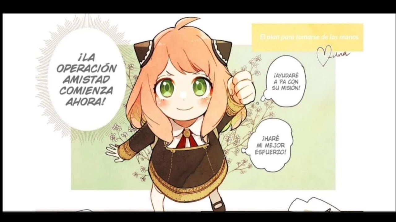 La operación Amistad de Anya! | Spy X Family cómic (AnyaXDamian)《Fandub ...