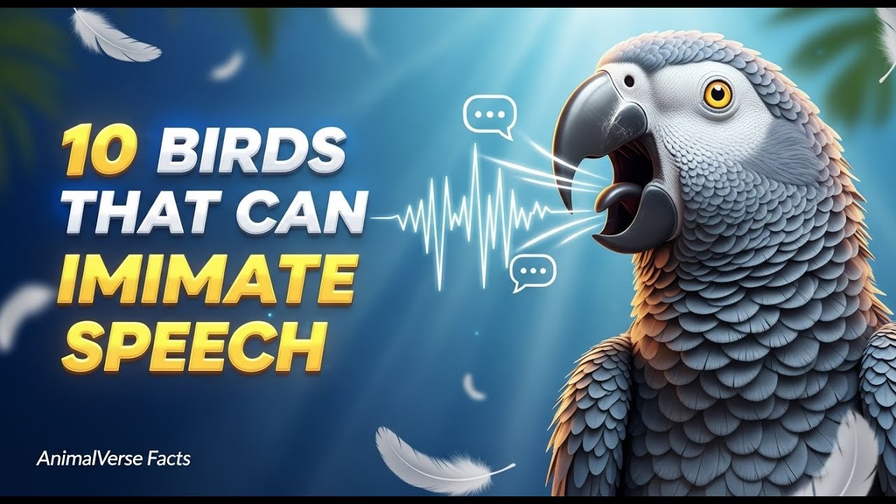 10 Talking Birds That Sound Exactly Like Humans | Smartest Birds in the ...