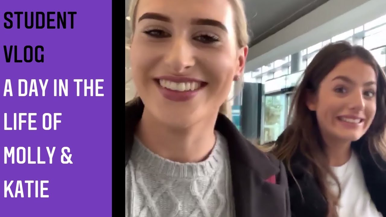 A day in the life of Molly and Katie | Student vlog - YouTube