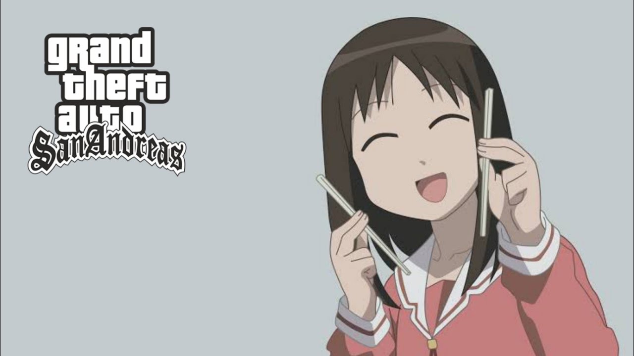 (Skin Anime) Osaka From Azumanga Daioh In GTA San Andreas #18 - YouTube