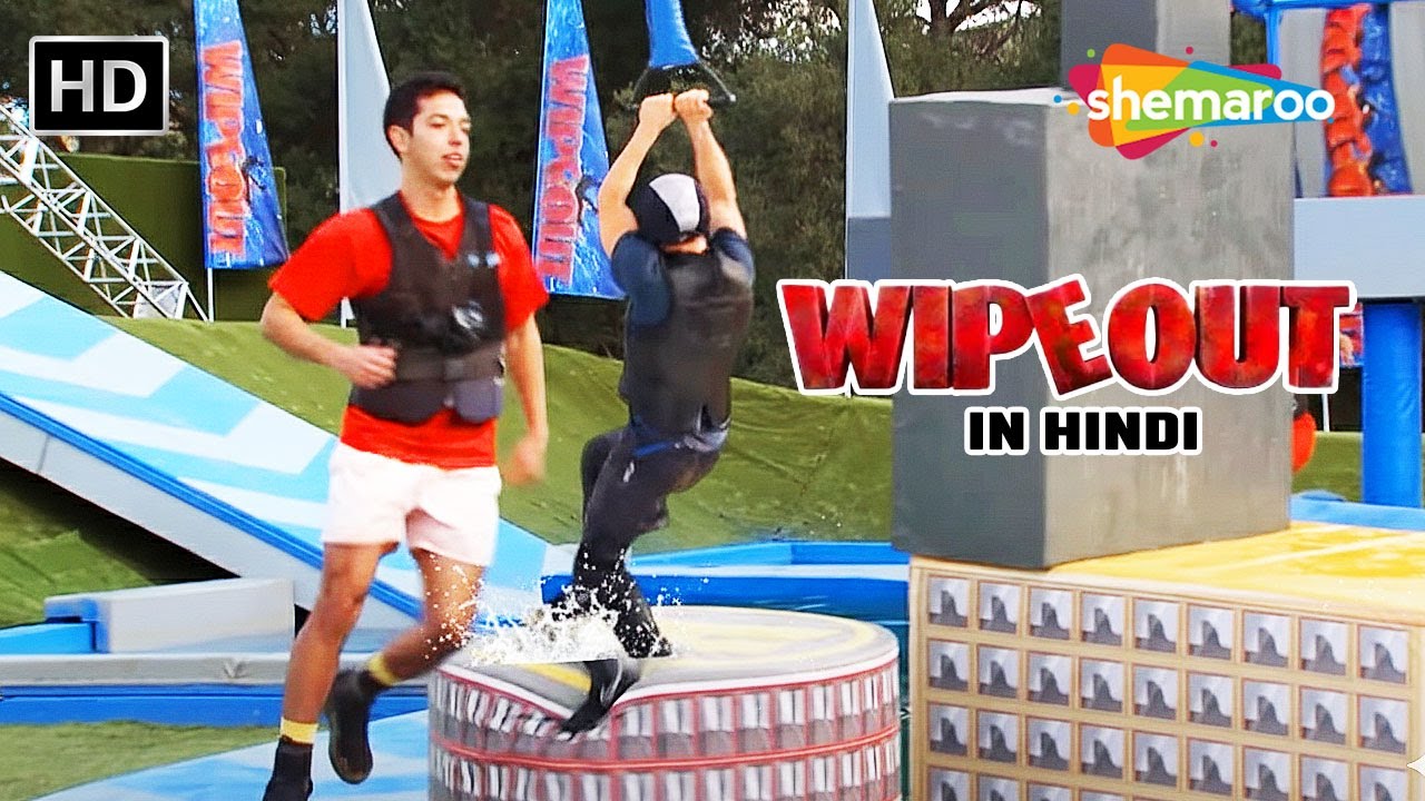 First Time in India! INSANE Wipeouts & Hilarious Fails | Wipeout USA ...