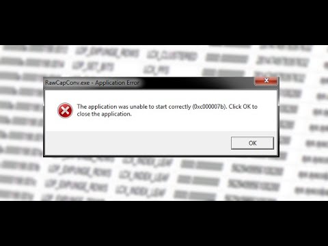 How To Fix 0xc000007b Error Windows 10/8/7 - YouTube