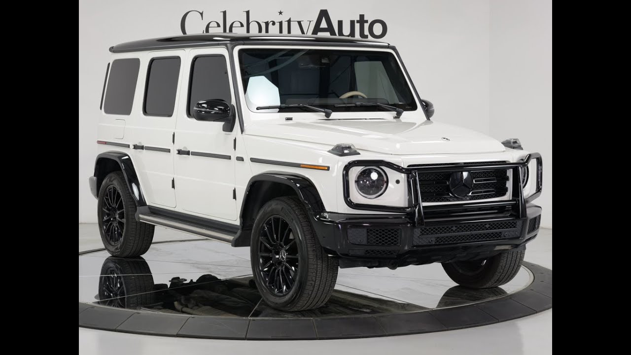 2021 MERCEDES BENZ G550 AMG LINE G MANUFAKTUR INTERIOR - YouTube