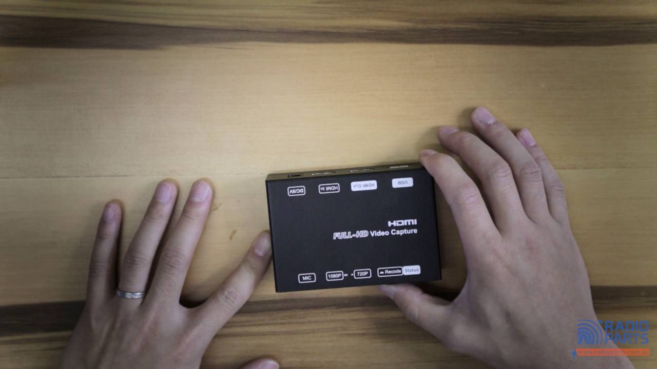 HDVC01 1080p HD Video Capture Device - YouTube