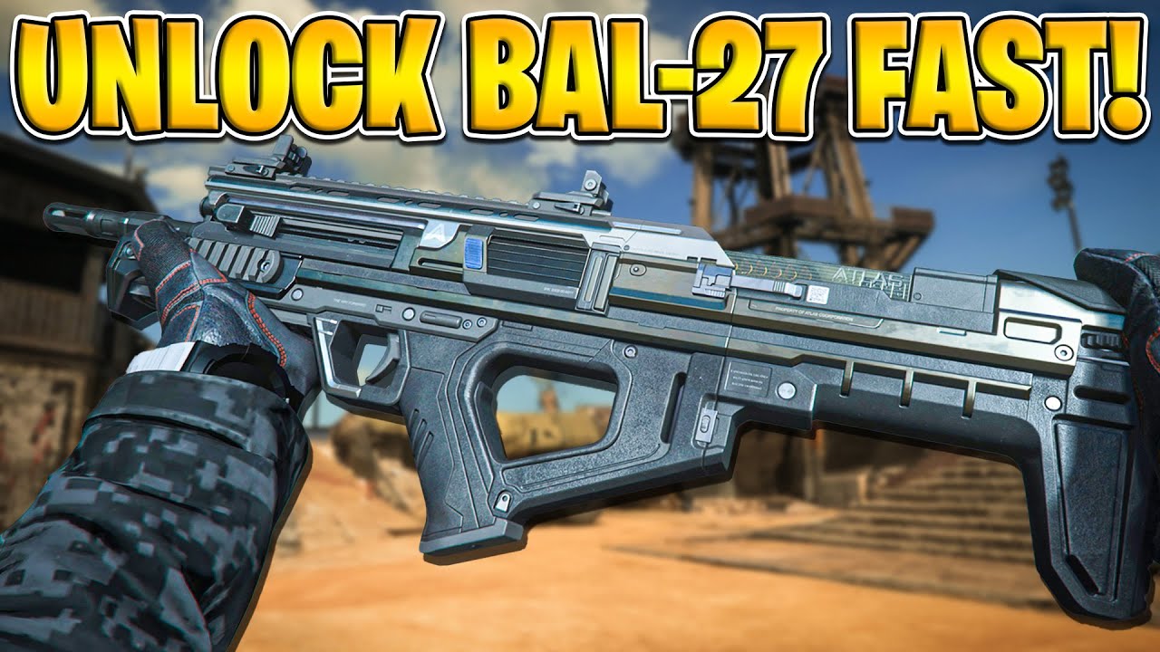 How To UNLOCK NEW "BAL-27" FAST in MW3! - YouTube