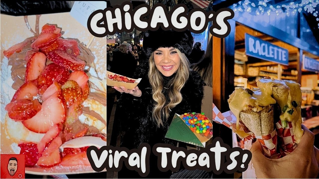 Eating Chicago’s Most VIRAL Foods! (Christkindl Market) - YouTube