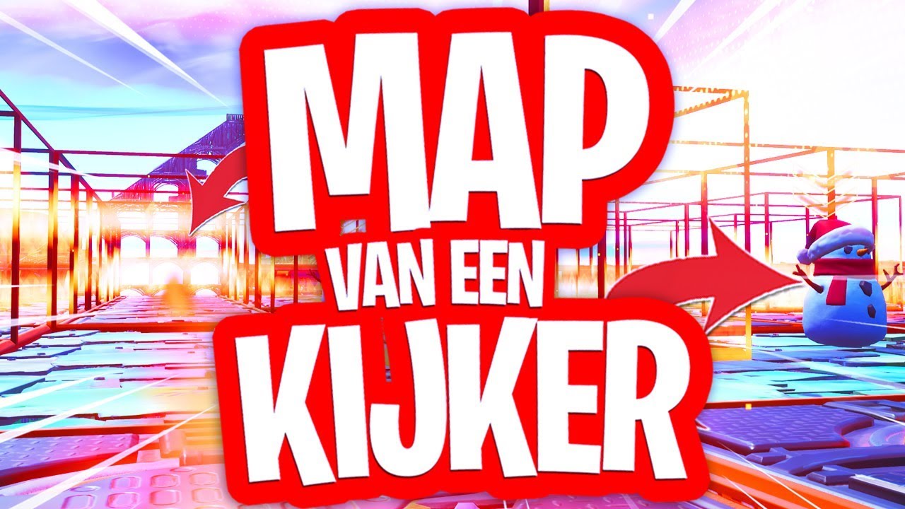 MET ANDERE YOUTUBERS MAP VAN EEN KIJKER SPELEN! FORTNITE CREATIVE ...