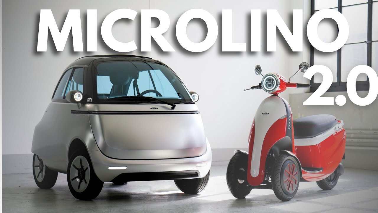 The Microlino 2.0 Is A Cute, Electric Bubble Car - YouTube