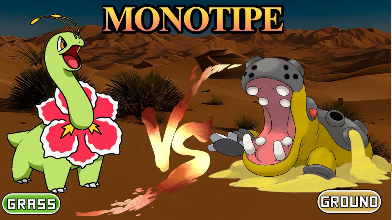 PokeMMO/Mono-type Ground Vs Grass(Planta vs Tierra) - YouTube