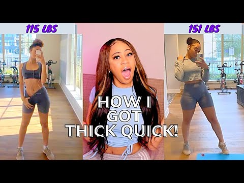 HOW I GAINED WEIGHT FAST!!! (115LBS -150LBS) | ItsEssi