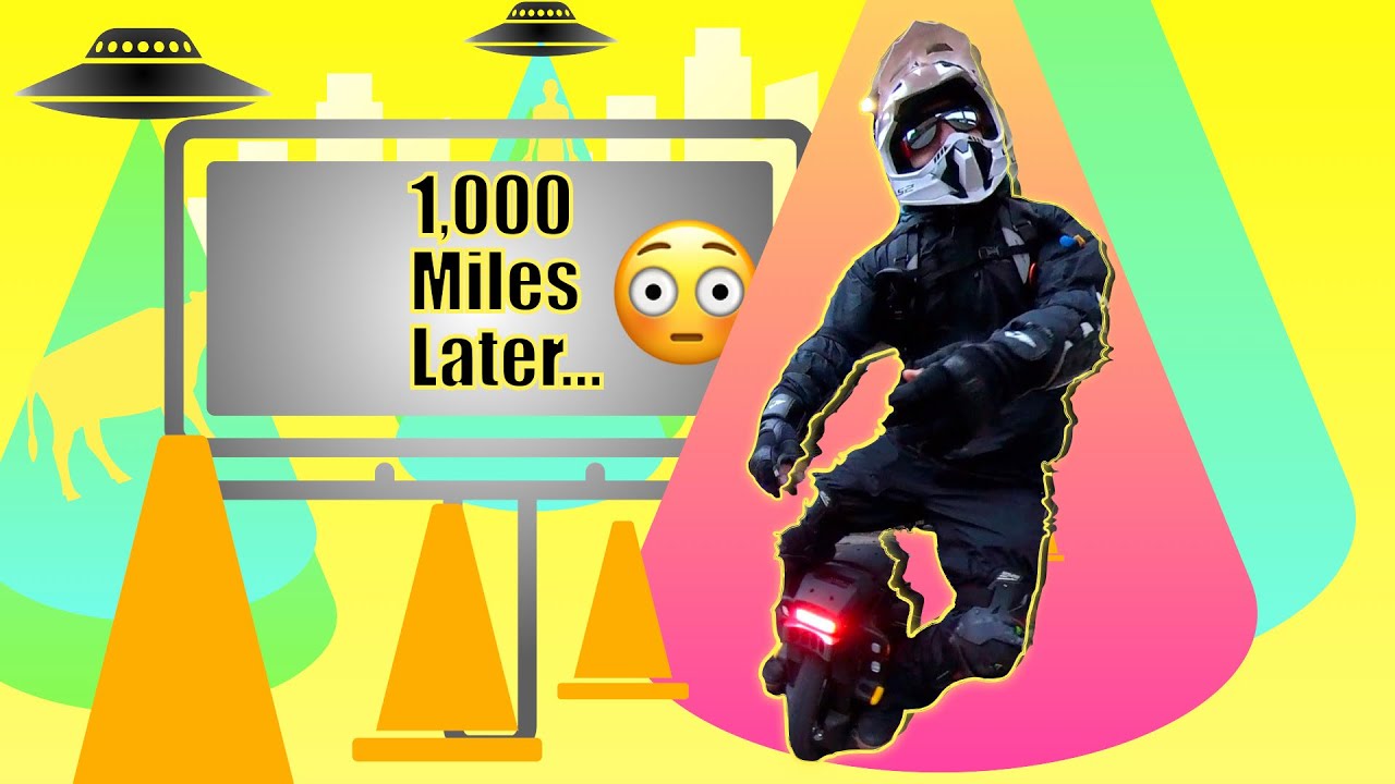 Ewheels Begode Master, 1000 mile review! ...is that a SPACE SHIP?... ⚡️ ...