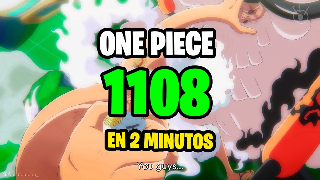 ONE PIECE 1108 en 2 MINUTOS | Full Haki Marco - YouTube