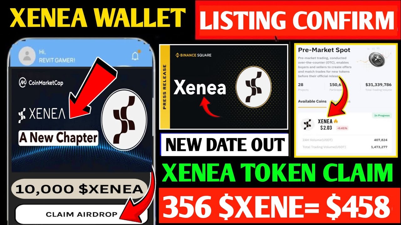 Xenea Wallet Listing Date | Xenea Airdrop New Update | Xenea Wallet ...