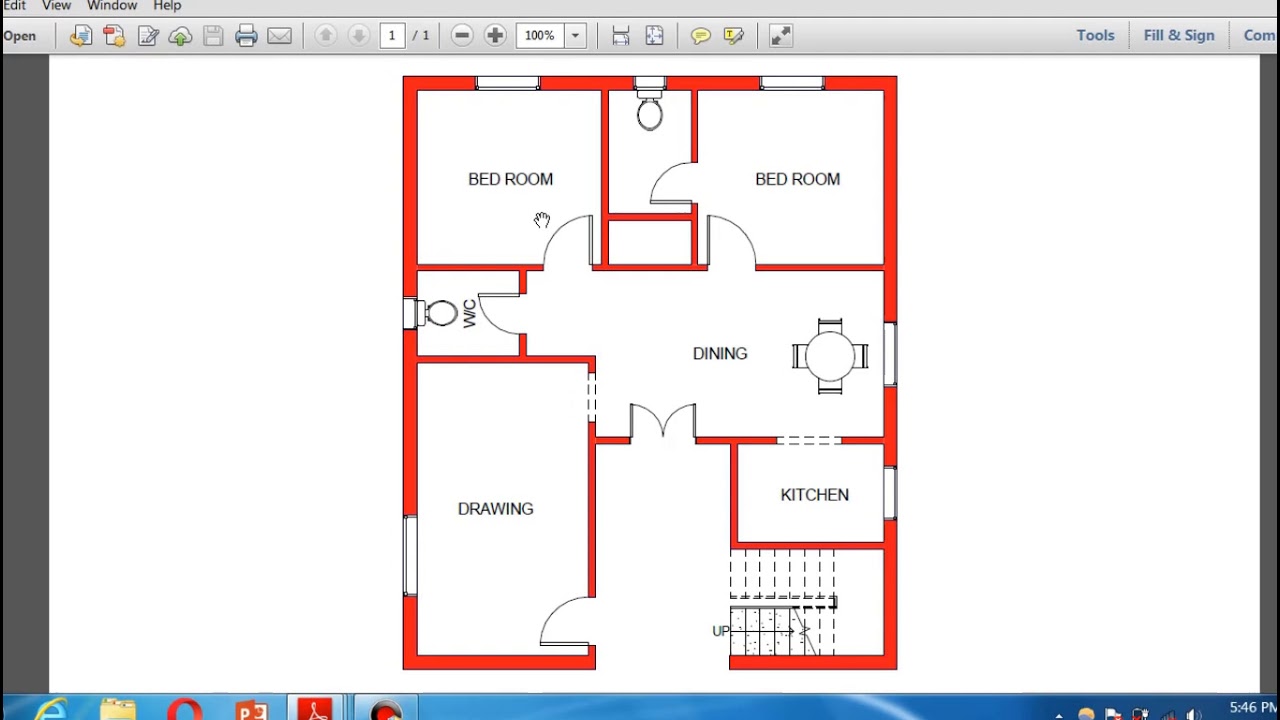 1080 sqft 2bhk house plan || 1080 sqft house design || 30 x 36 house ...