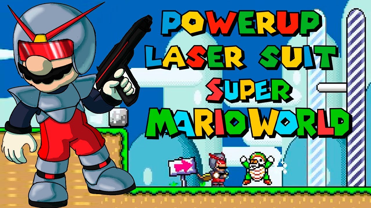 A LENDÁRIA LASER SUIT SECRETA DO SUPER MARIO WORLD! - YouTube