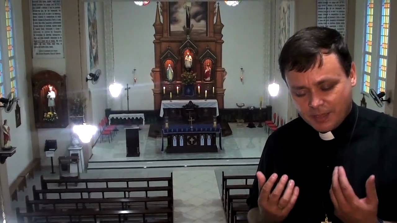 Catequese com Padre Sérgio - Como se comportar na Missa - YouTube