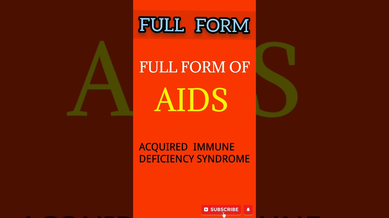 Full Form Of AIDS AIDS Full Form KS2 Knowledge Safar Sameer