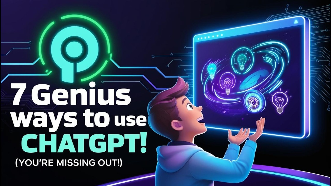 7 Genius Ways to Use ChatGPT (You’re Missing Out!) - YouTube