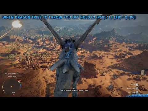 Crimson Desert - Shackles of Fate Walkthrough - Remove Spear from the Dragon - How to Ride Dragon