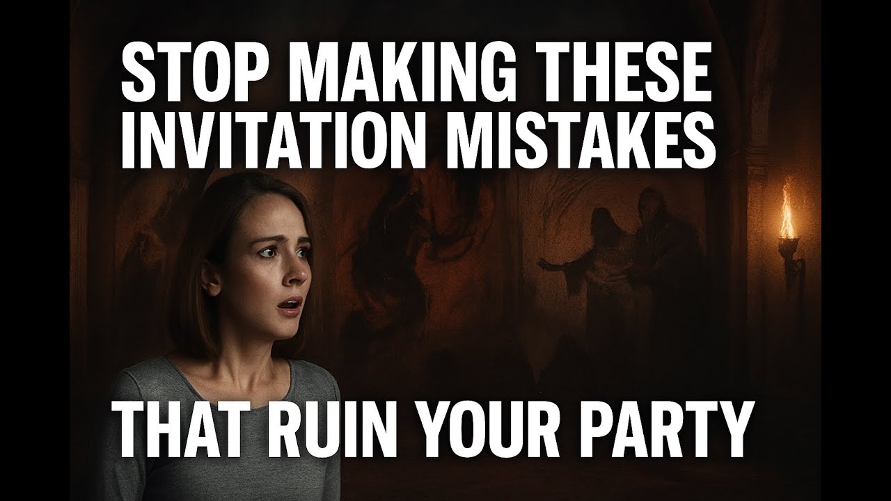 STOP Making These Invitation Mistakes That RUIN Your Party - YouTube