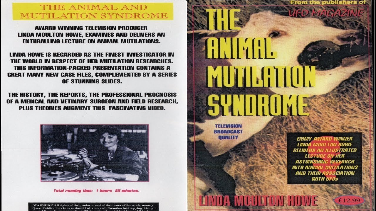 LINDA MOULTON HOWE - THE ANIMAL MUTILATION SYNDROME LEEDS 1995 DAVID ...