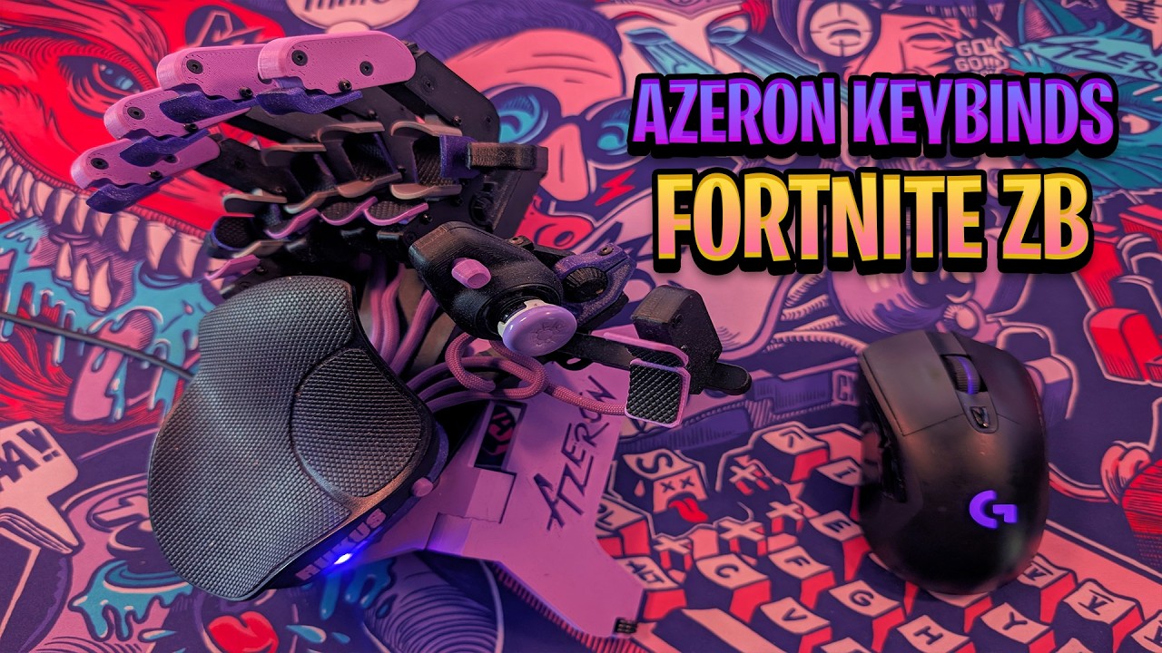 My Azeron Cyborg 2 Settings for Fortnite Zero Build. - YouTube