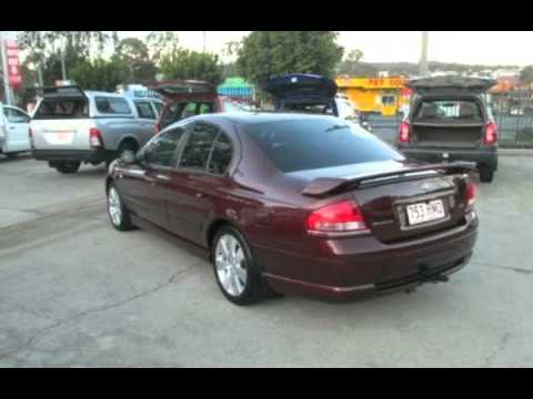 2003 Ford Falcon BA XT Maroon 4 Speed Semi Auto Sedan - YouTube