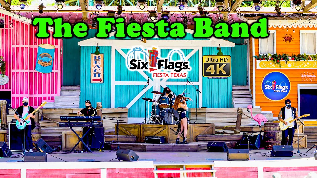The Fiesta Band Full Show Ultra HD 4K Six Flags Fiesta Texas 2021 04 10 ...