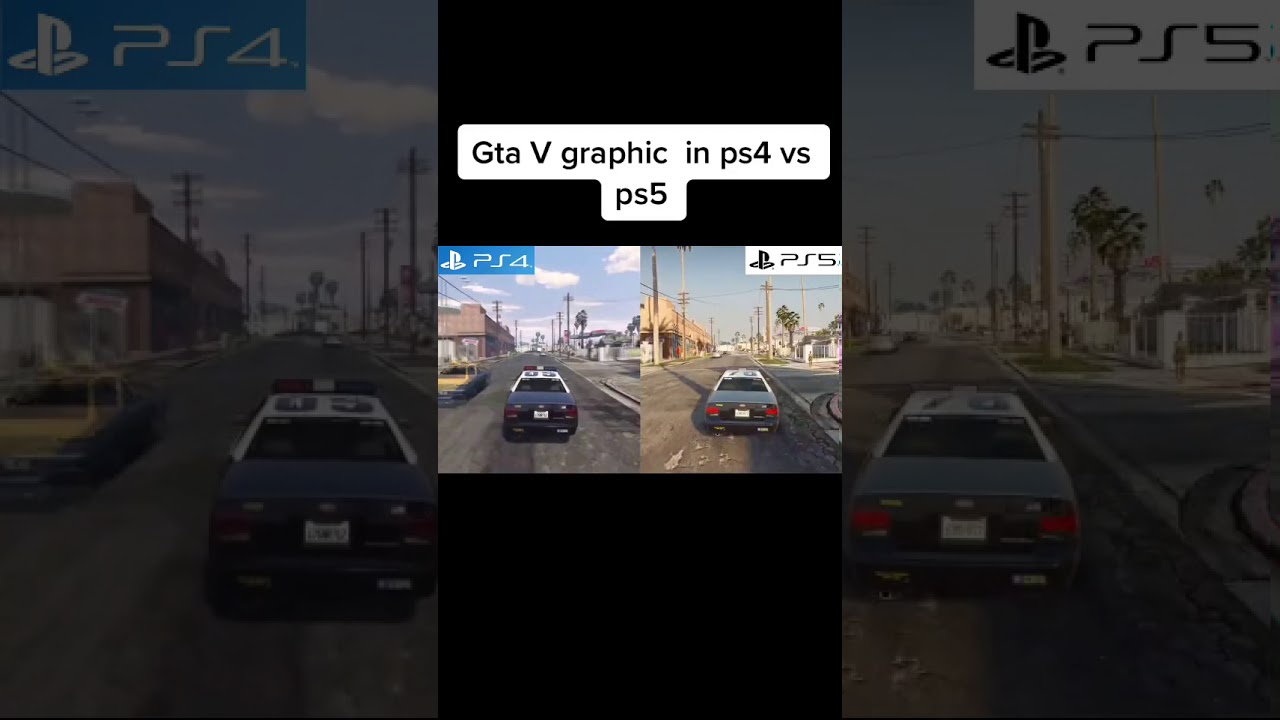 GTA 5 PS4 VS PS5 GRAPHICS - YouTube