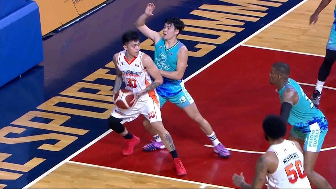 Kent Salado sparks the offense of NorthPort in 4Q | Honda S47 PBA ...