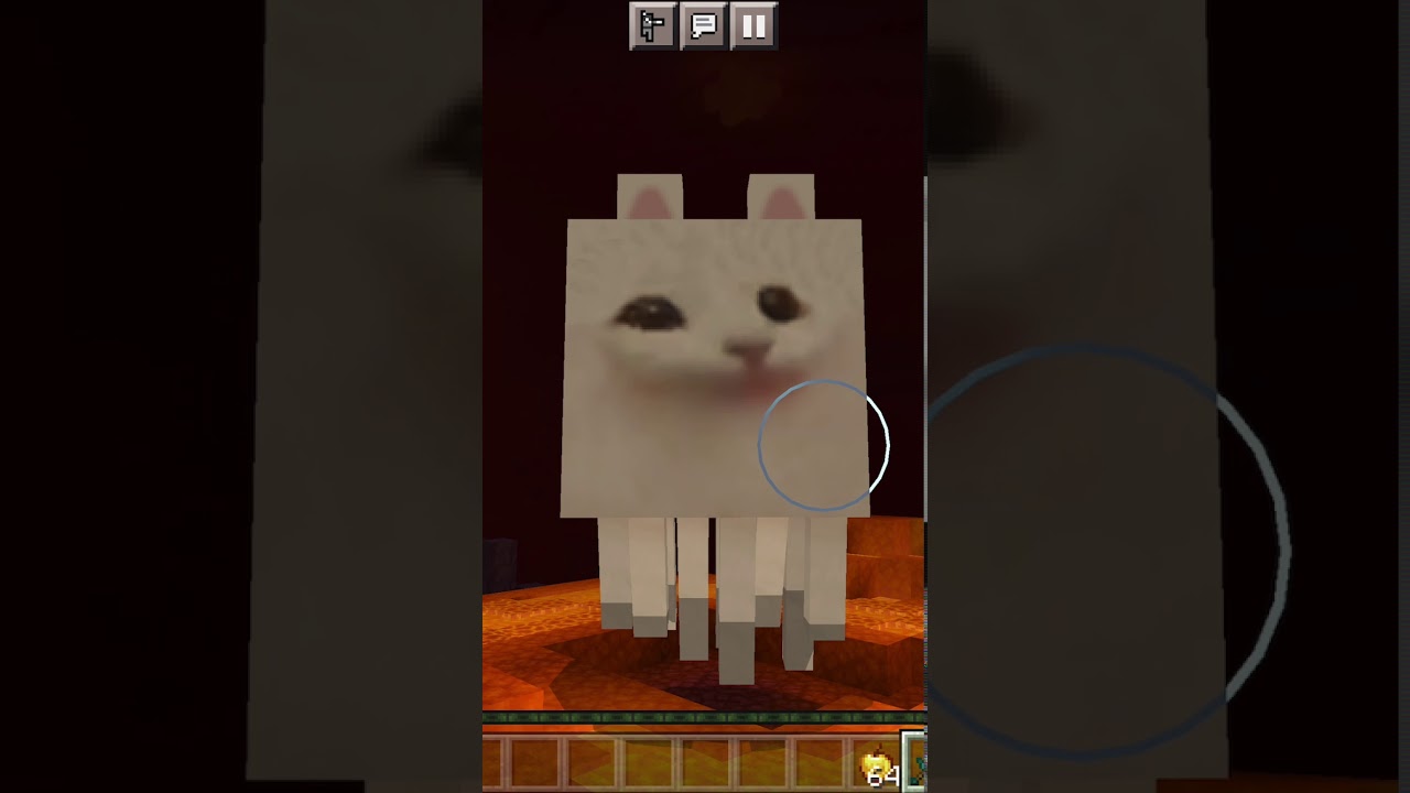 I Turned the Minecraft Ghast into Pop Cat #Shorts - YouTube