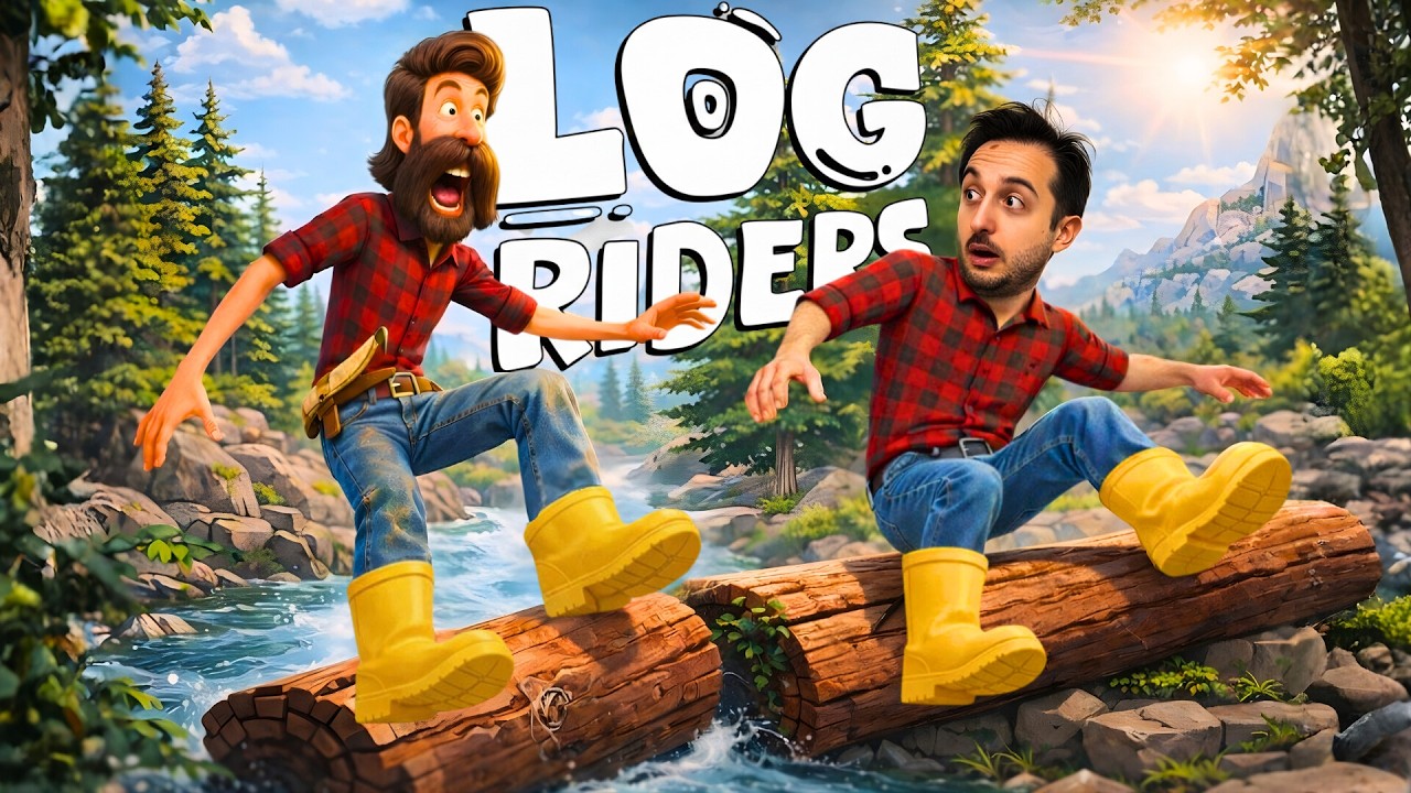 🪵 DENGE USTALARI İÇİN KOLAY! | Log Riders - YouTube