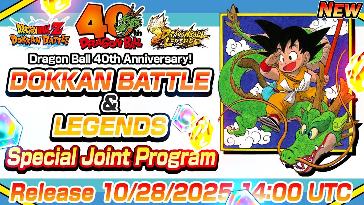 🔴 DRAGON BALL 40th ANNIVERSARY SPECIAL!! Dokkan Battle & DB Legends ...