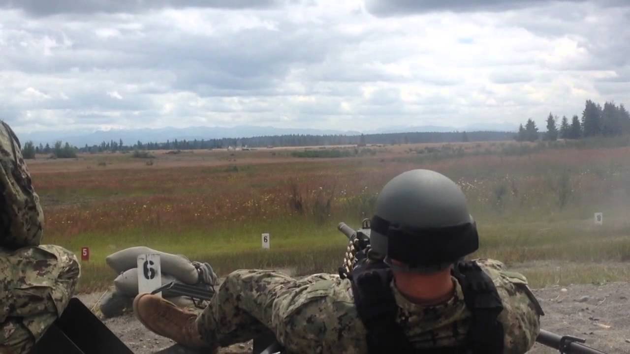 USCG PSU 313 Boat Div. Machine Gun shoot - YouTube