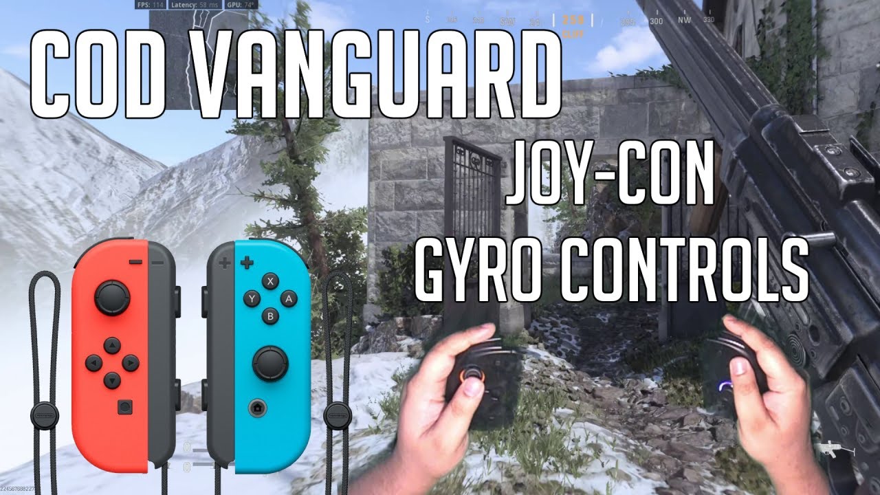 COD Vanguard - Gyro Controls gameplay with Joy-Con on PC [Ultrawide ...